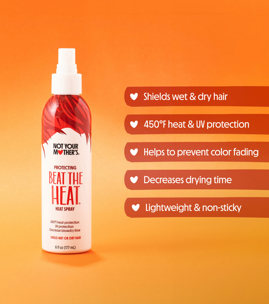 Beat The Heat | 450° Heat & UV Protection Spray