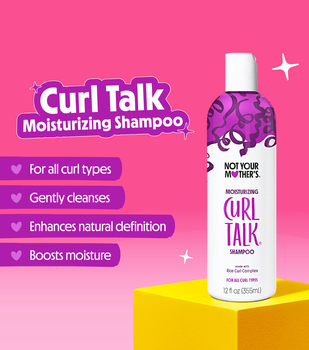 Curl Talk Moisturizing Shampoo | For Soft and Defined Curls