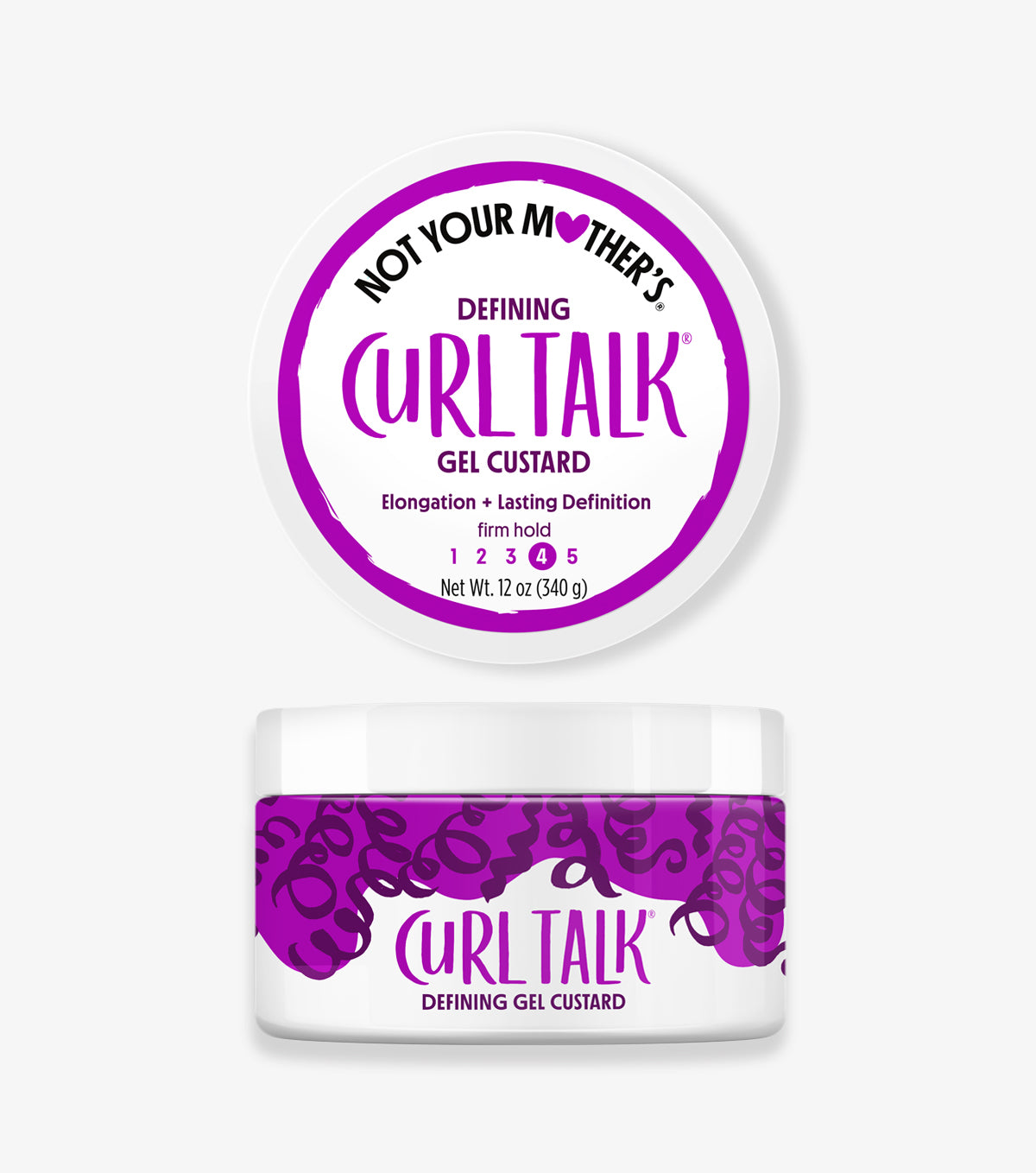 Curl Talk Defining Gel Custard
