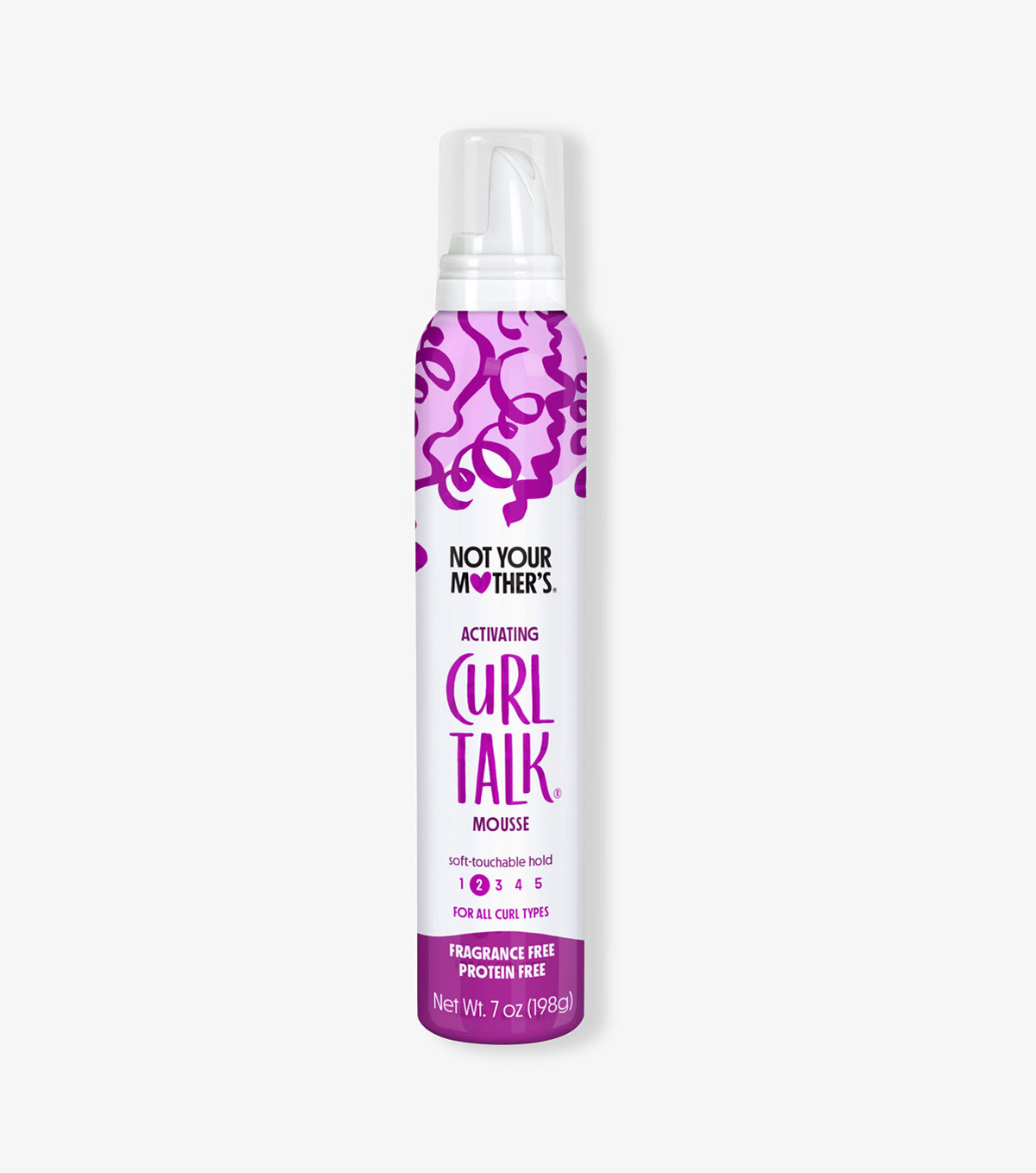 Curl Talk Fragrance & Protein Free Activating Mousse