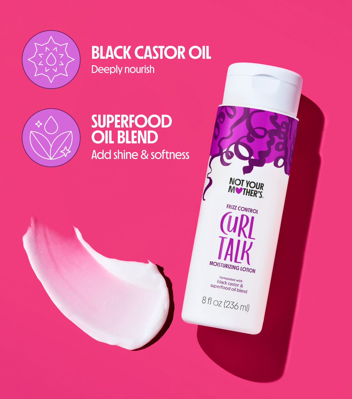 Curl Talk Frizz Control Moisturizing Lotion