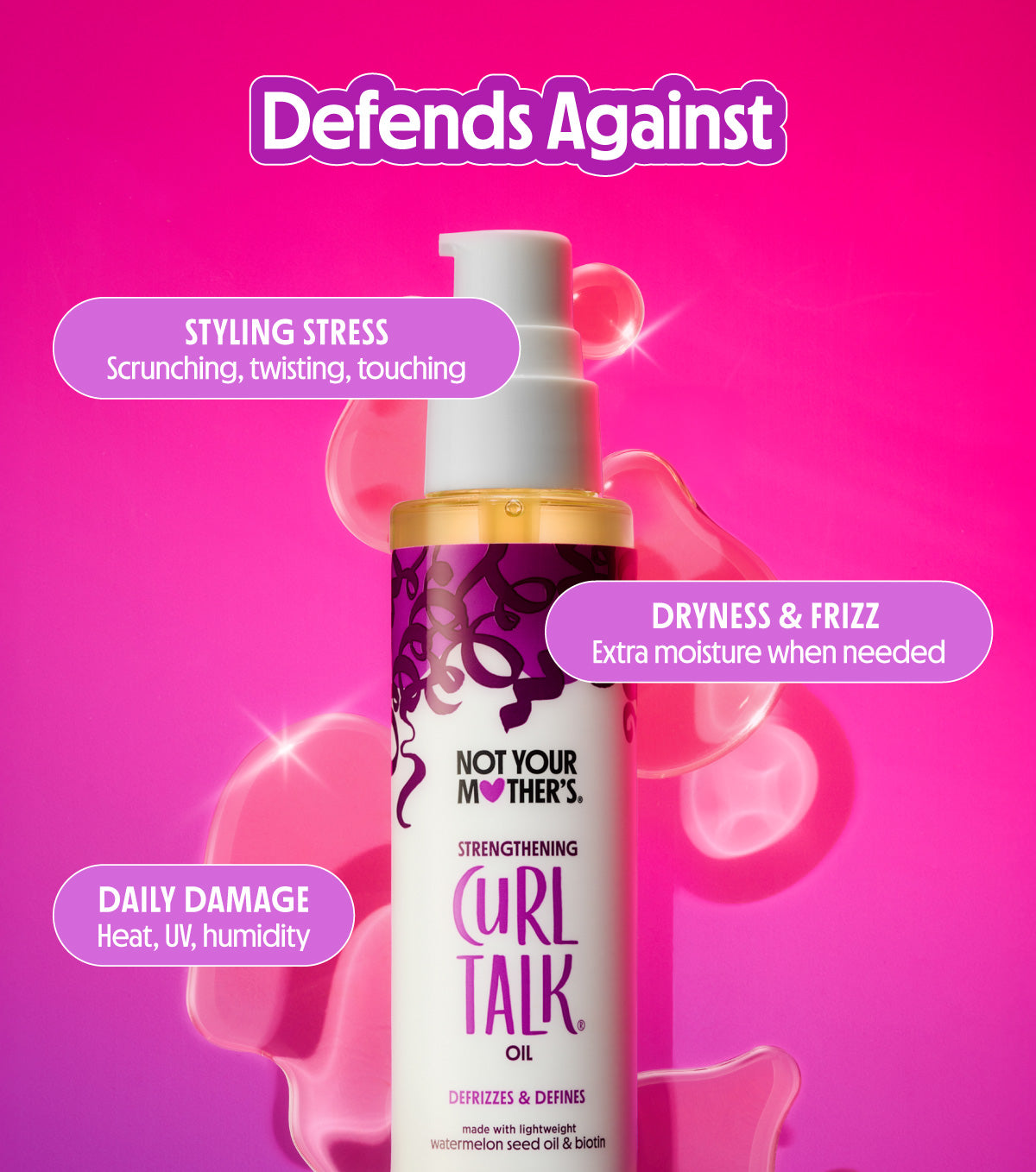 Curl Talk Strengthening Oil