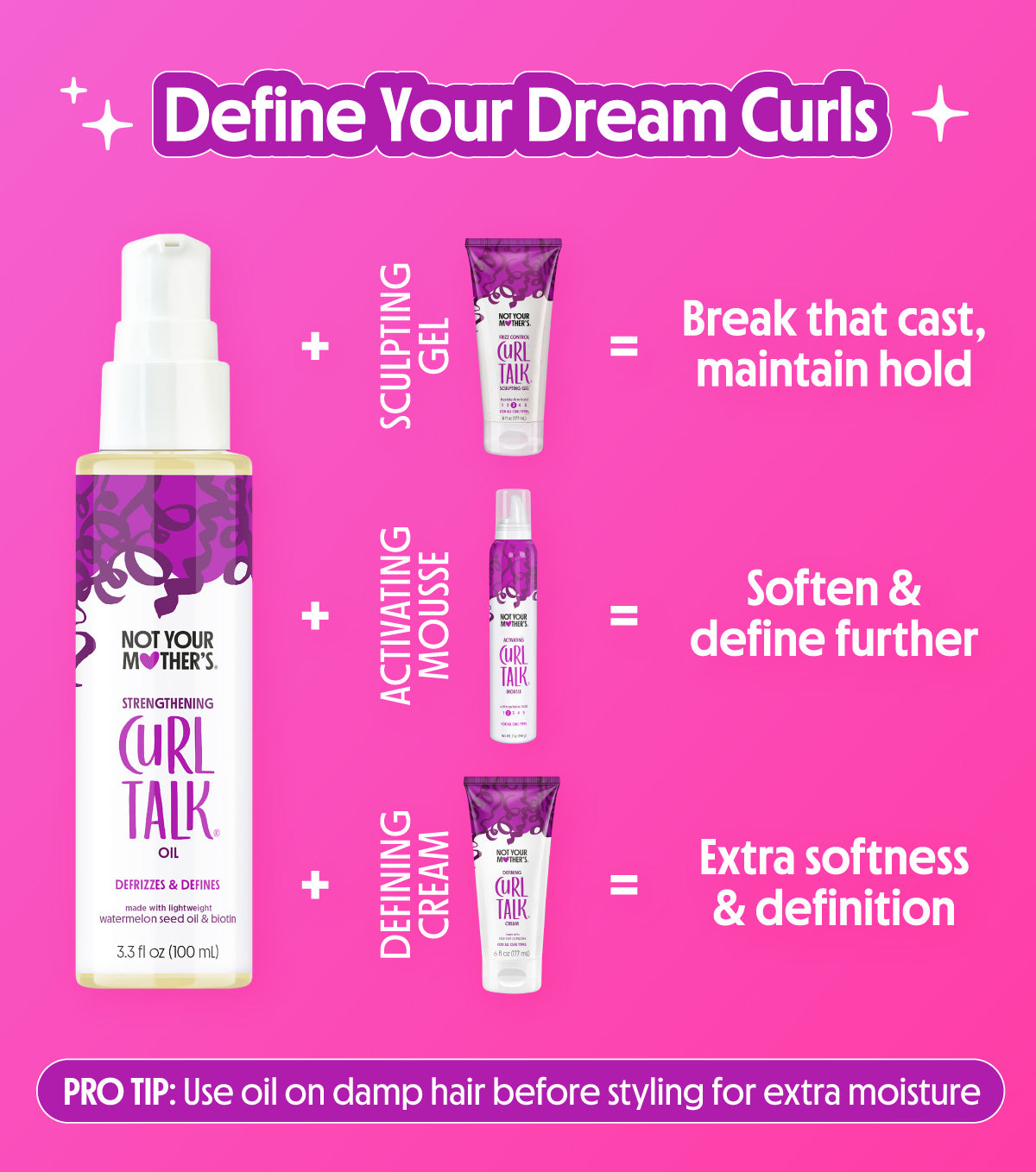 Curl Talk Strengthening Oil