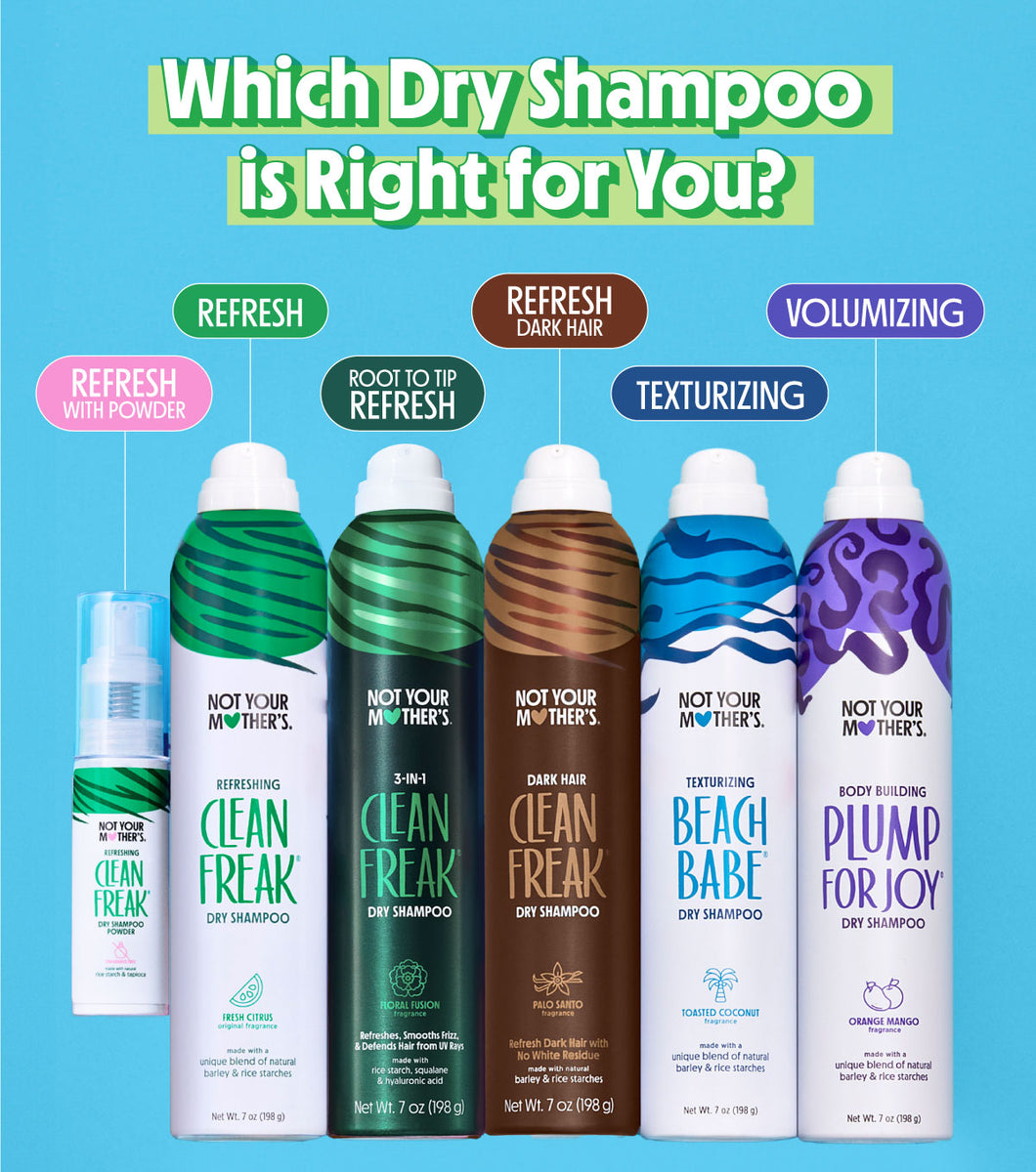 Clean Freak Dry Shampoo Powder
